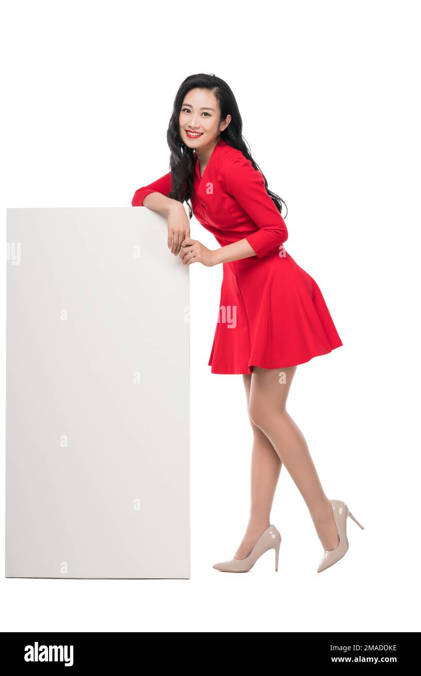 Billboard man woman Cut Out Stock Images & Pictures - Alamy