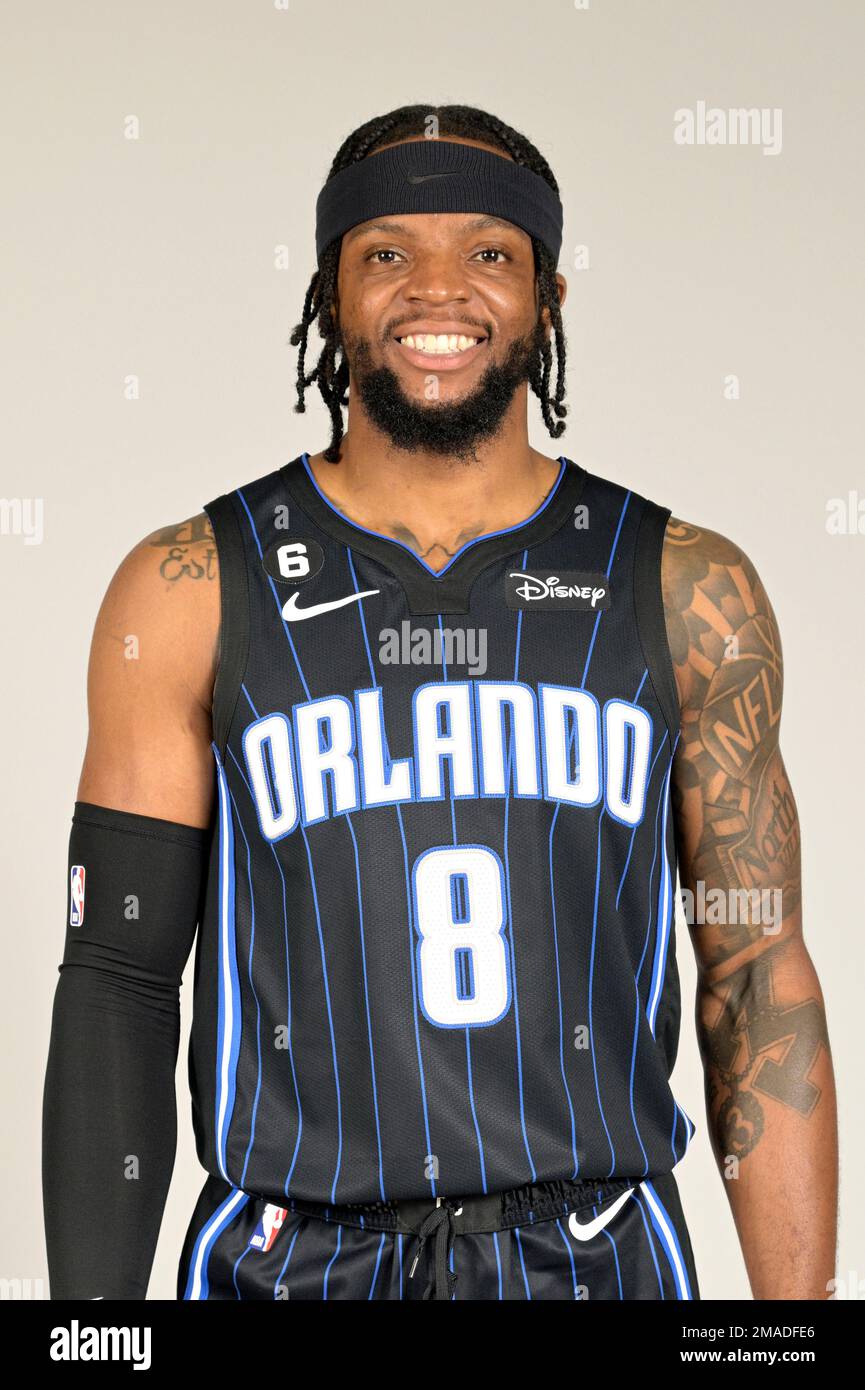 Orlando Magic guard Zavier Simpson (8) during the NBA basketball team's ...