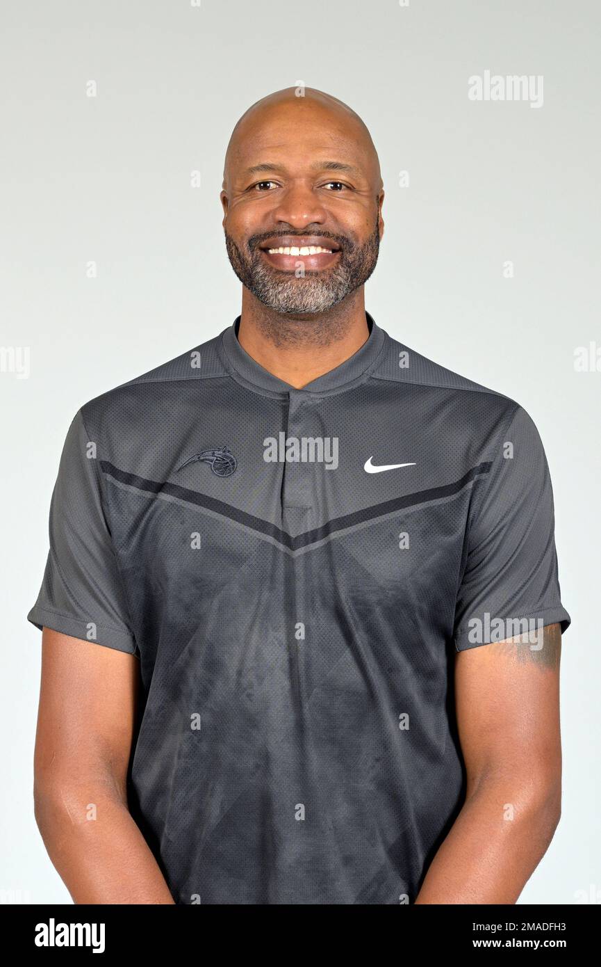 Orlando Magic head coach Jamahl Mosley during the NBA basketball team's ...