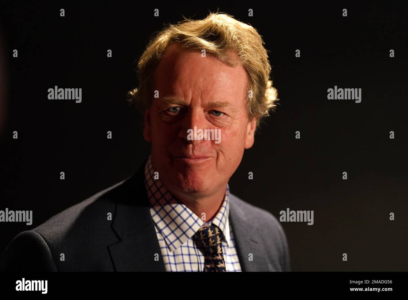 Scottish Secretary Alister Jack during a visit to Kilmarnocks 163-year ...