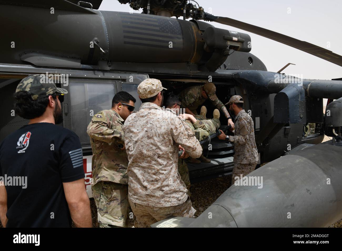 U.S. Soldiers with Task Force Hurricane from the 1st Battalion, 124th ...