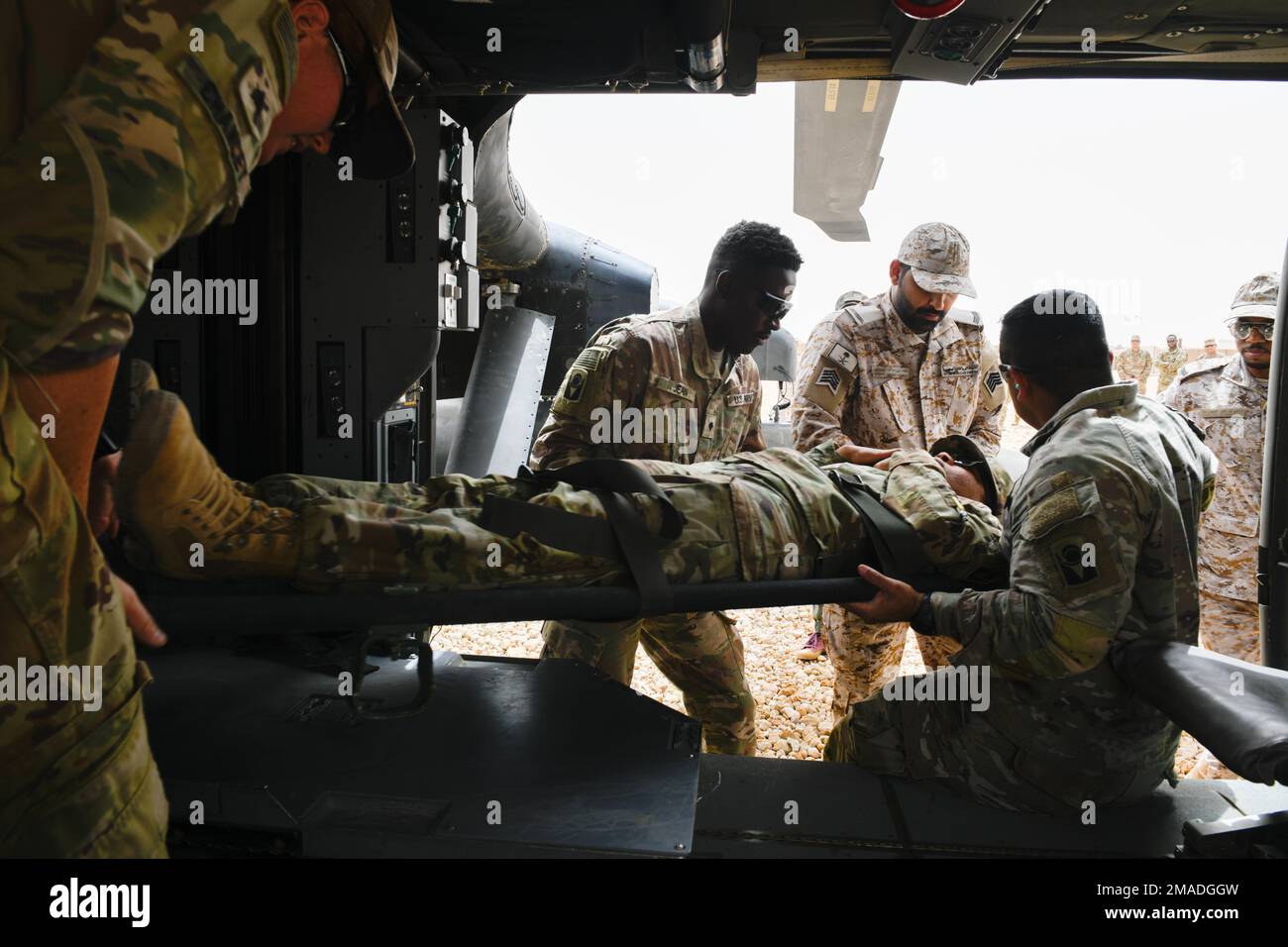 U.S. Soldiers with Task Force Hurricane from the 1st Battalion, 124th ...
