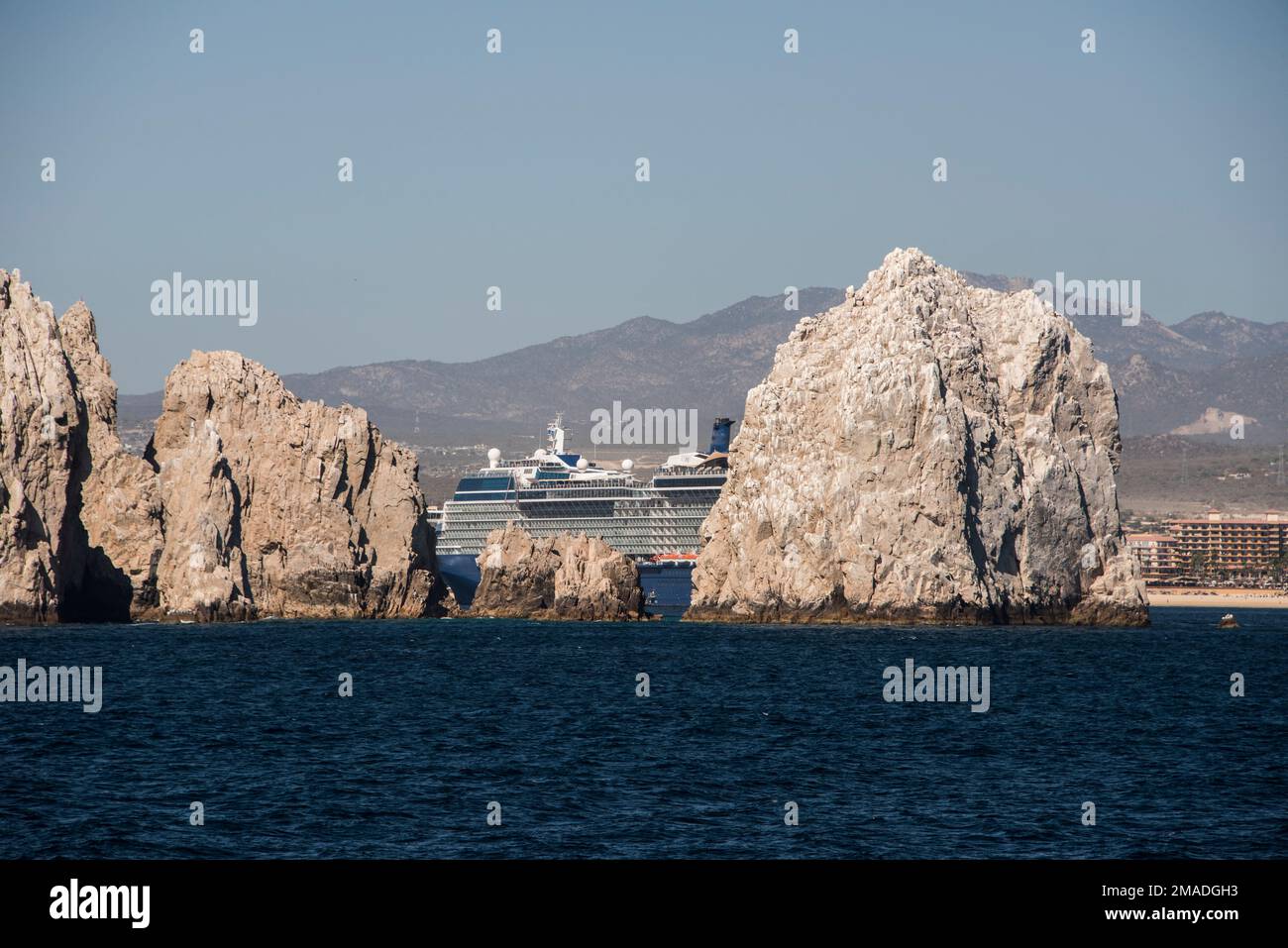 The very tip the Baja Peninsula is called Land's End and is marked by a ...