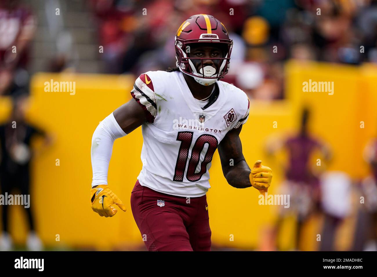 Washington Commanders wide receiver Curtis Samuel (10) in action during ...