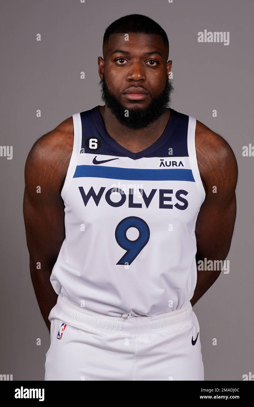 Minnesota Timberwolves' Eric Paschall poses during the NBA basketball ...