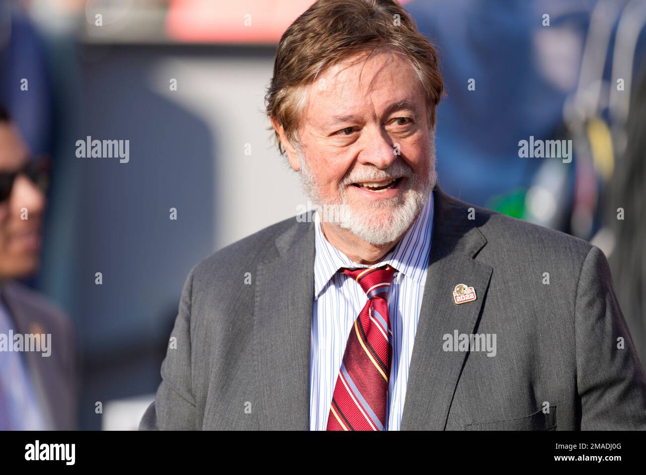 John York, co-chairperson of the San Francisco 49ers, before an NFL ...