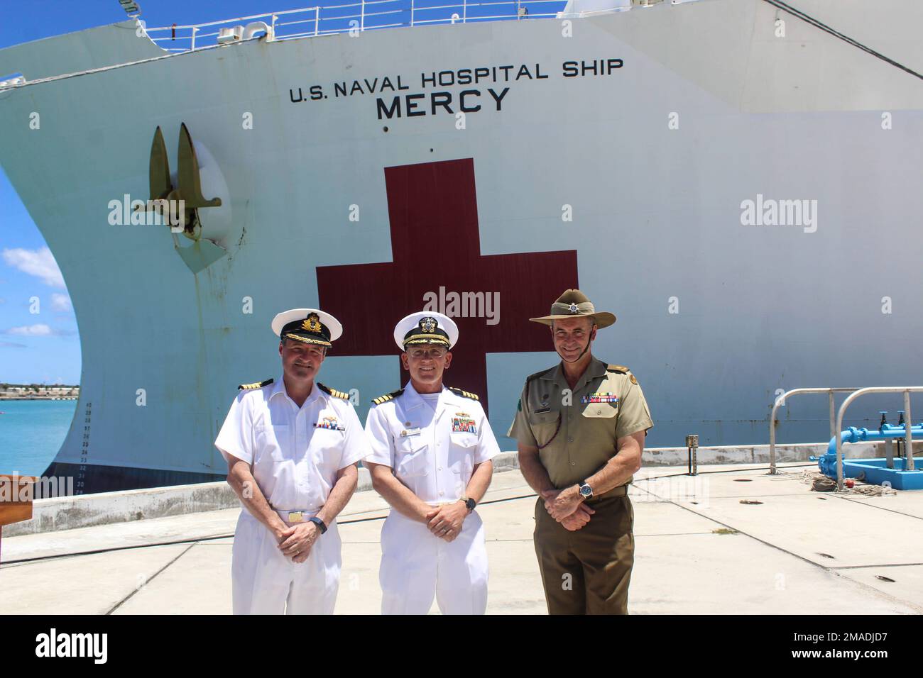 NAVAL BASE GUAM (May 26, 2022) - Pictured from left-to-right Deputy ...
