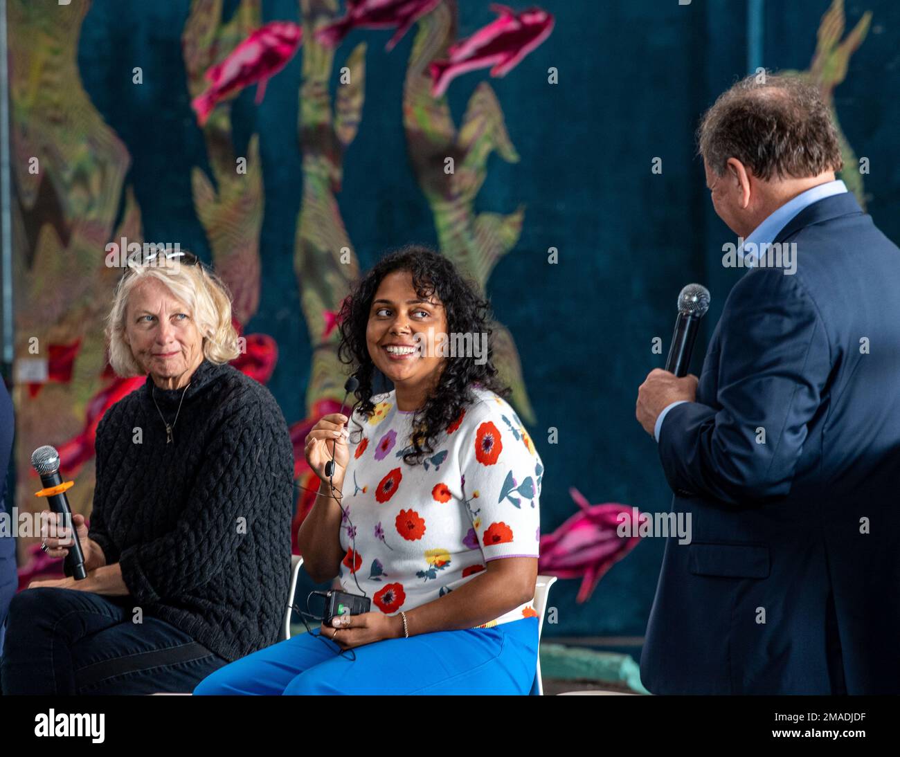 SAN PEDRO (May 25, 2022) - Ann Carpenter, CEO of and co-founder of ...