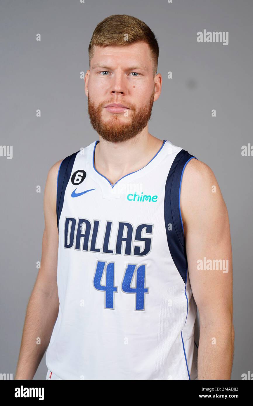 Dallas Mavericks forward Davis Bertans (44) during an NBA basketball ...