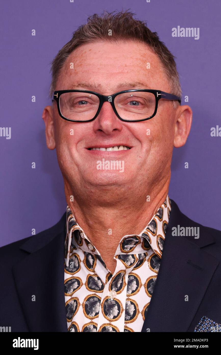 Jeff Pope poses for photographers upon arrival at the premiere of the ...