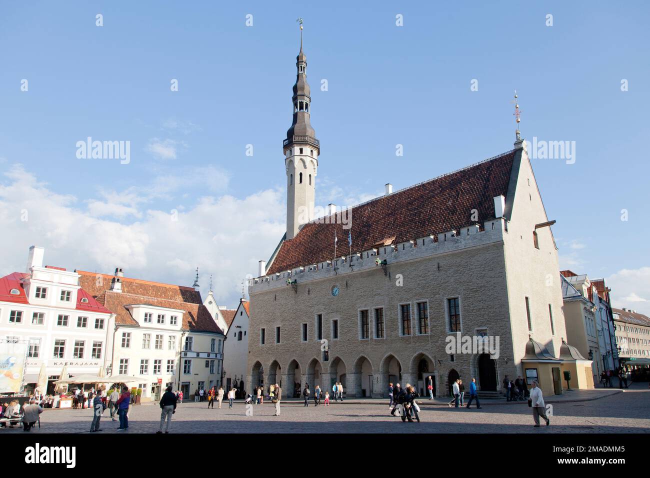 Tallinn main square estonia hi-res stock photography and images - Alamy