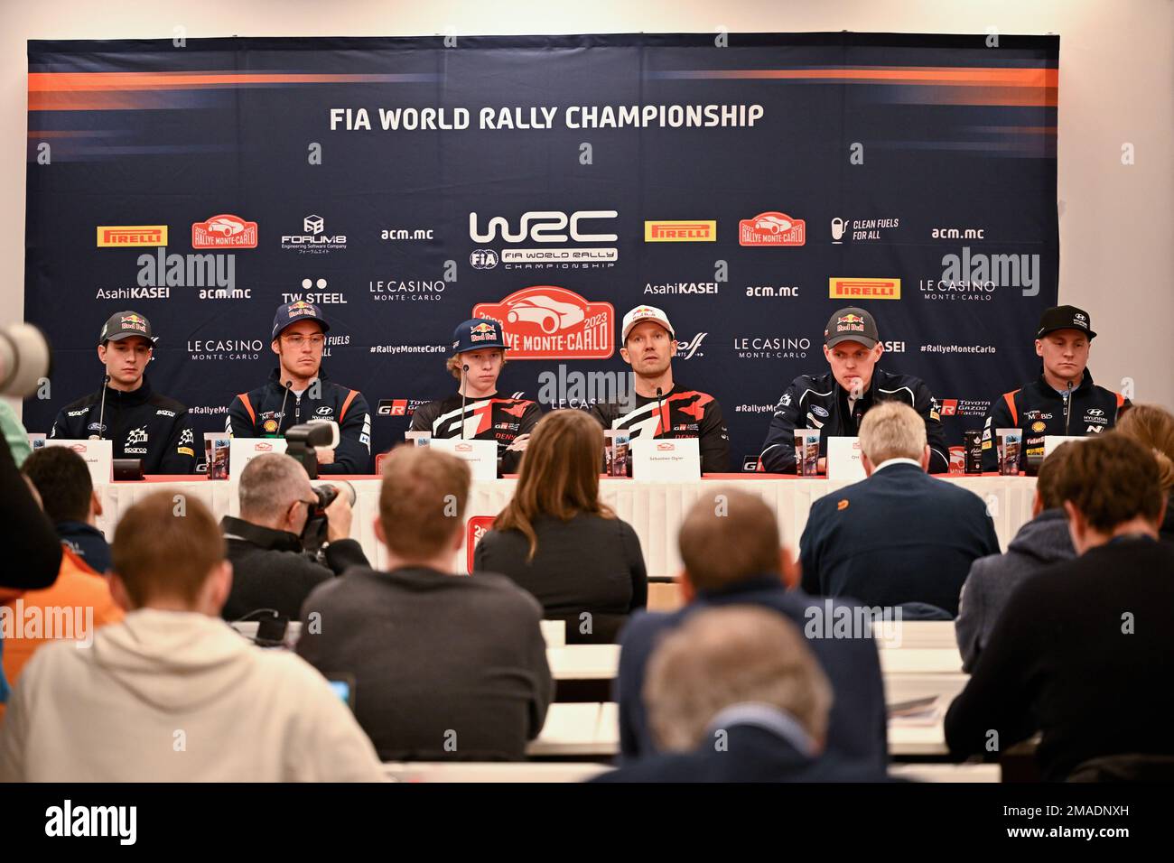 Monte Carlo, Monaco. 19th Jan, 2023. Press Conference,Monaco Credit ...