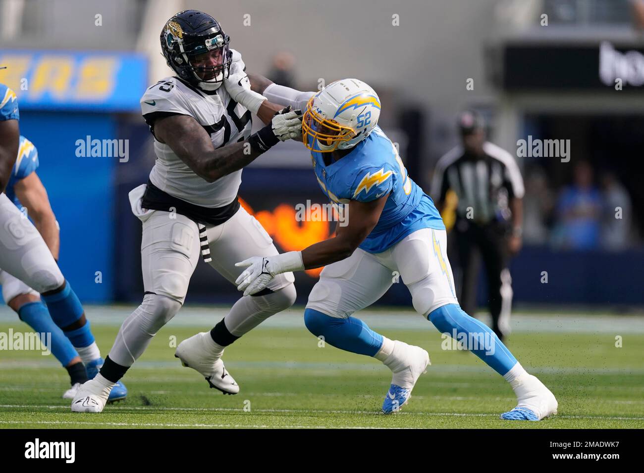 Los Angeles Chargers linebacker Khalil Mack (52) in action against ...