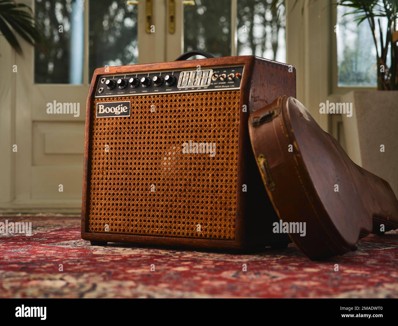 Vintage MESA Boogie guitar amplifier Stock Photo - Alamy