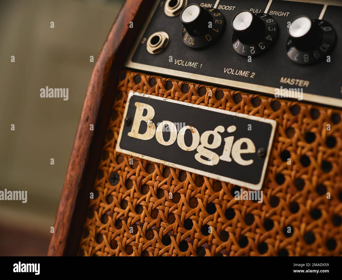 Vintage MESA Boogie guitar amplifier Stock Photo - Alamy