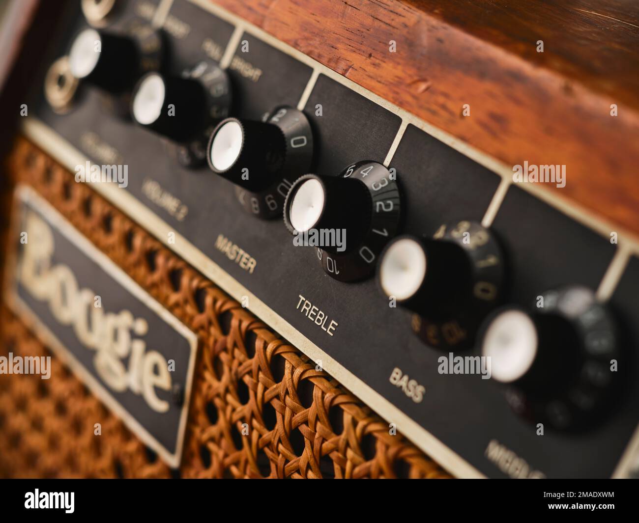 Vintage MESA Boogie guitar amplifier Stock Photo - Alamy