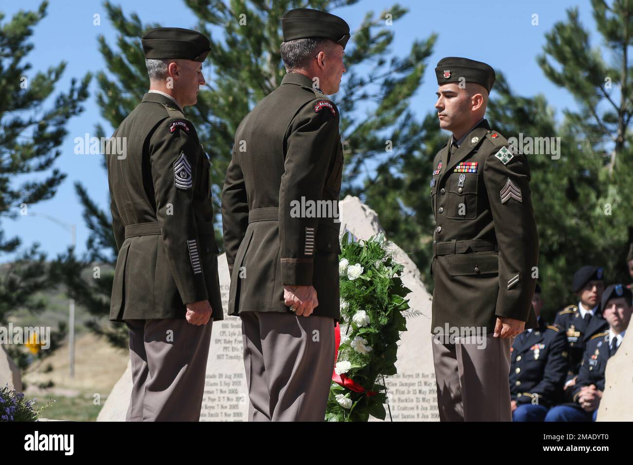 Maj. Gen. David Hodne, commanding general, 4th Infantry Division and ...