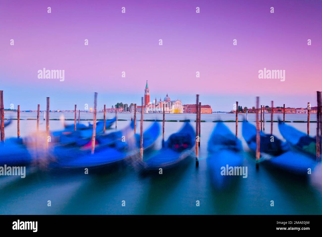 Famous Venice during twilight, Italy Stock Photo - Alamy