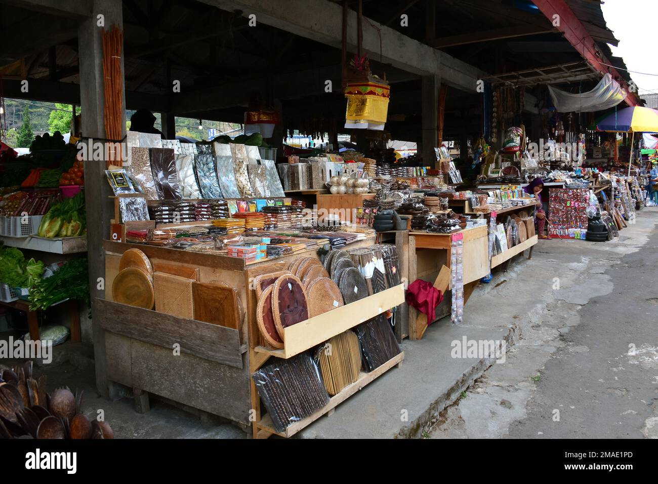 market near Lake Beratan, Bali, Indonesia, Asia Stock Photo - Alamy