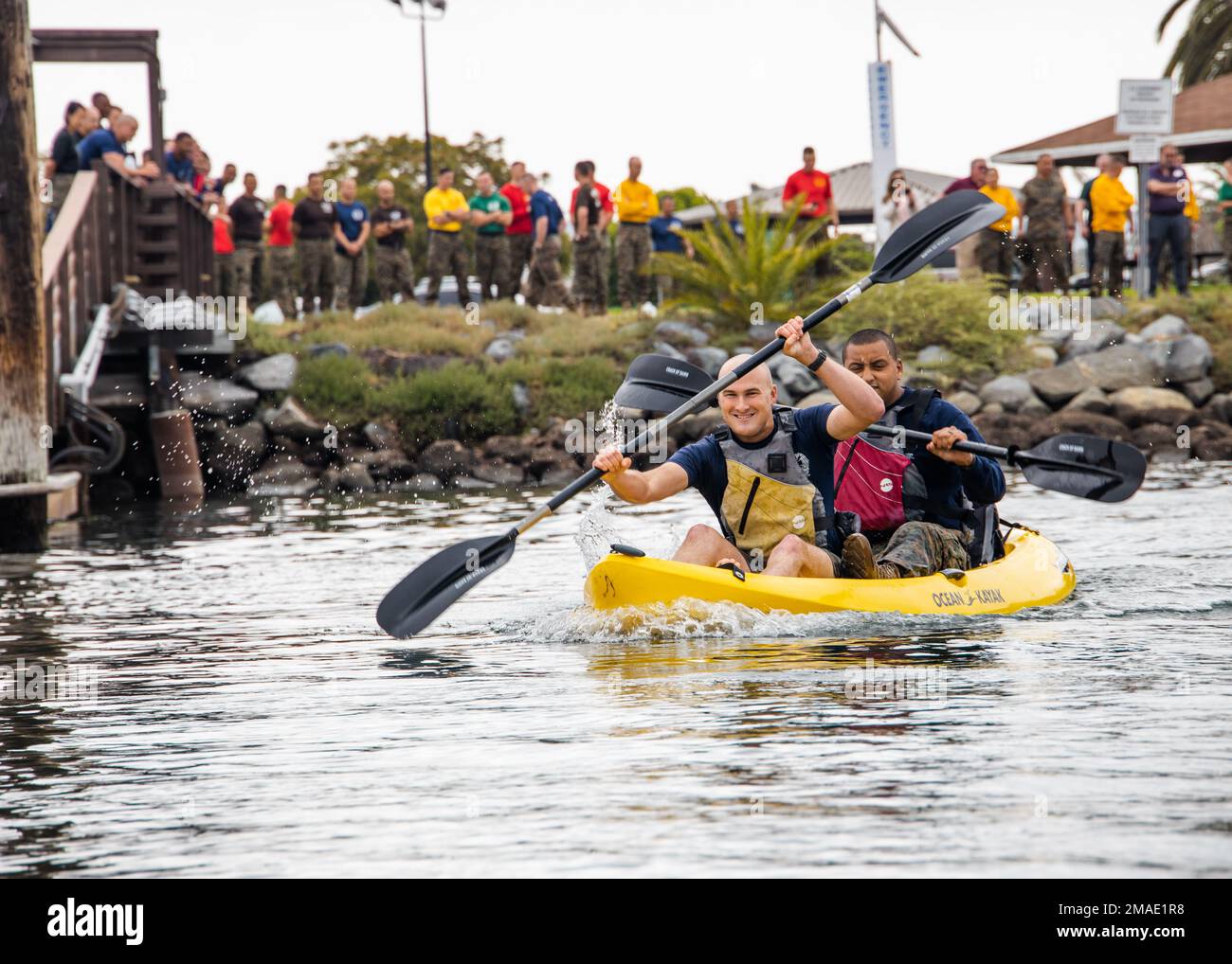 U.S. Marines with Recruit Training Regiment, Marine Corps Recruit Depot ...