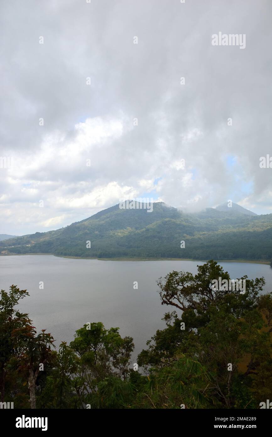 Lake Tamblingan, caldera lake, Buleleng Regency, Bali, Indonesia, Asia ...