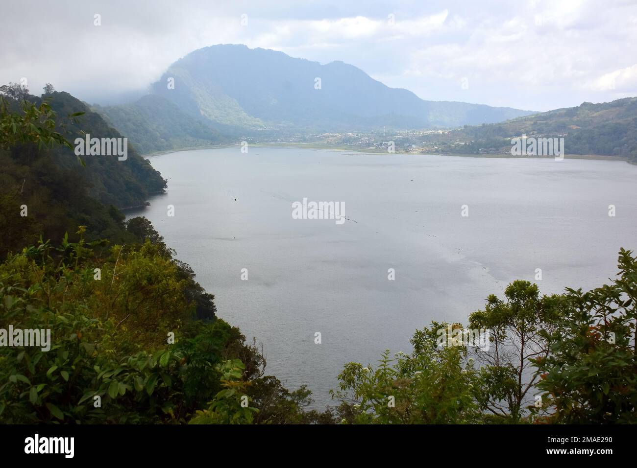 Lake Tamblingan, caldera lake, Buleleng Regency, Bali, Indonesia, Asia ...
