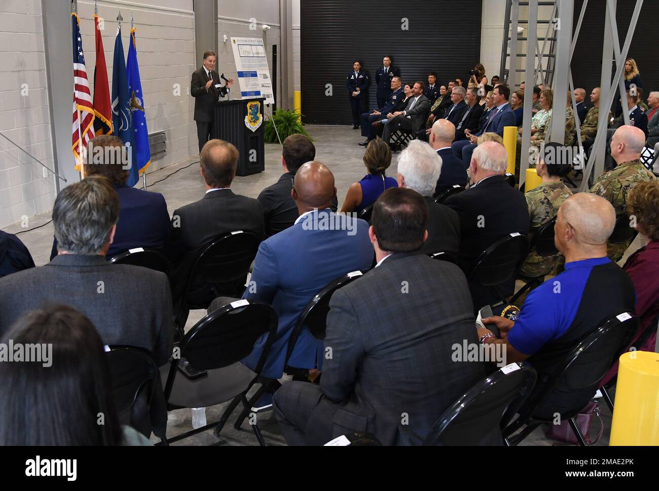 Mayor Andrew "FoFo" Gilich, Biloxi, Mississippi mayor, delivers remarks ...