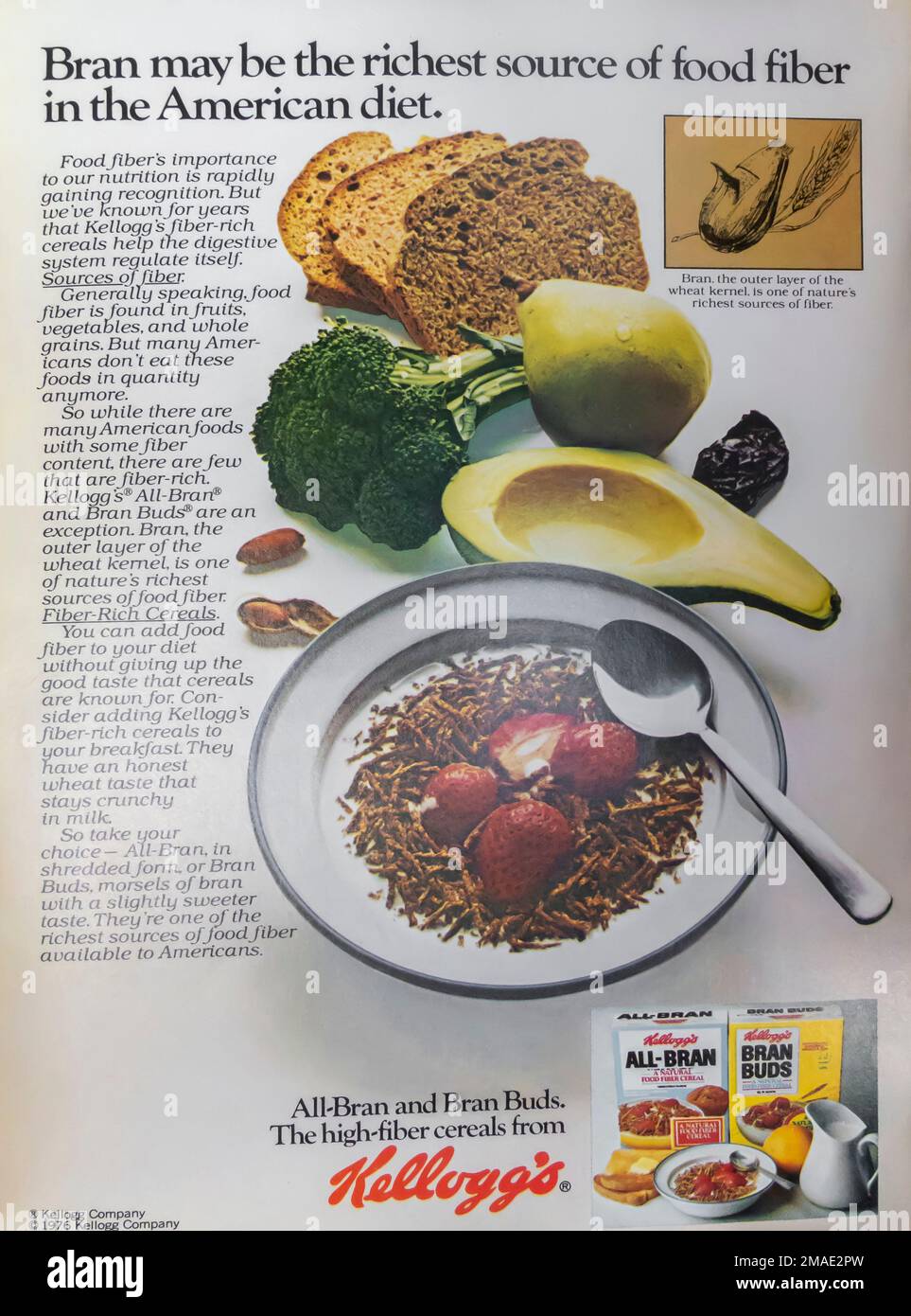 American foods ads 70s hi-res stock photography and images - Alamy