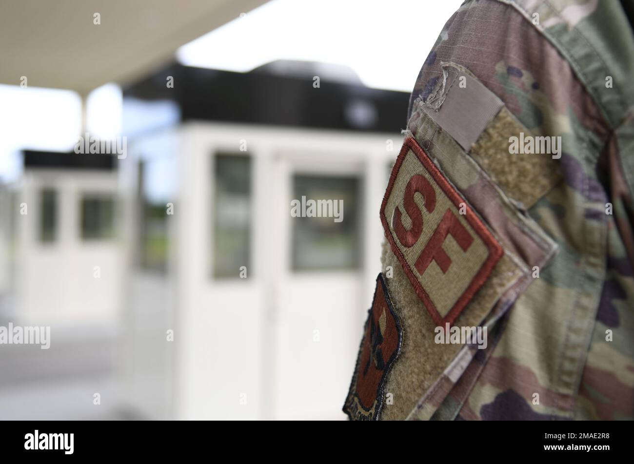 U.S. Air Force Senior Airman Garrett Jones, 81st Security Forces ...