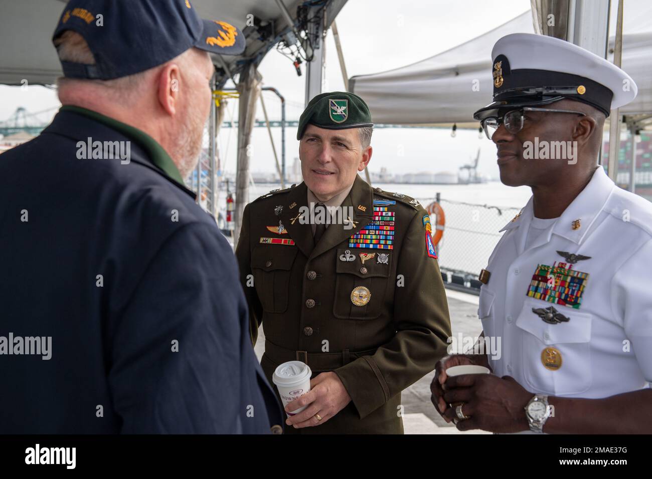 San Pedro, Calif. (May 26, 2022) U.S. Army Col. Duke Donohue, defense ...