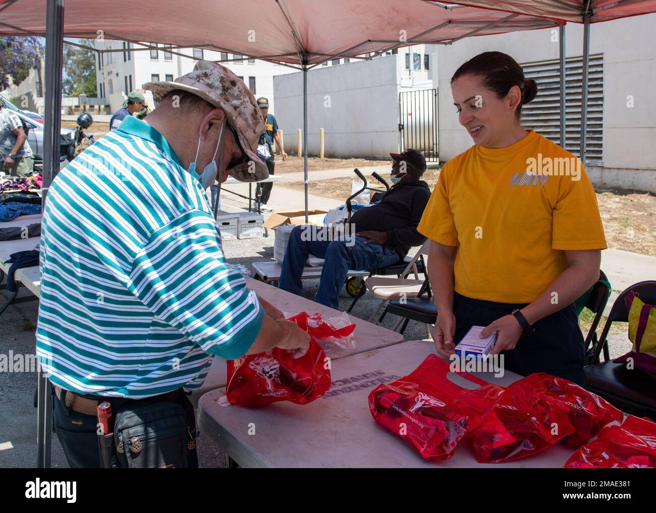 LOS ANGELES (May 26, 2022) - Ens. Angelique Therrien, from Norwalk ...