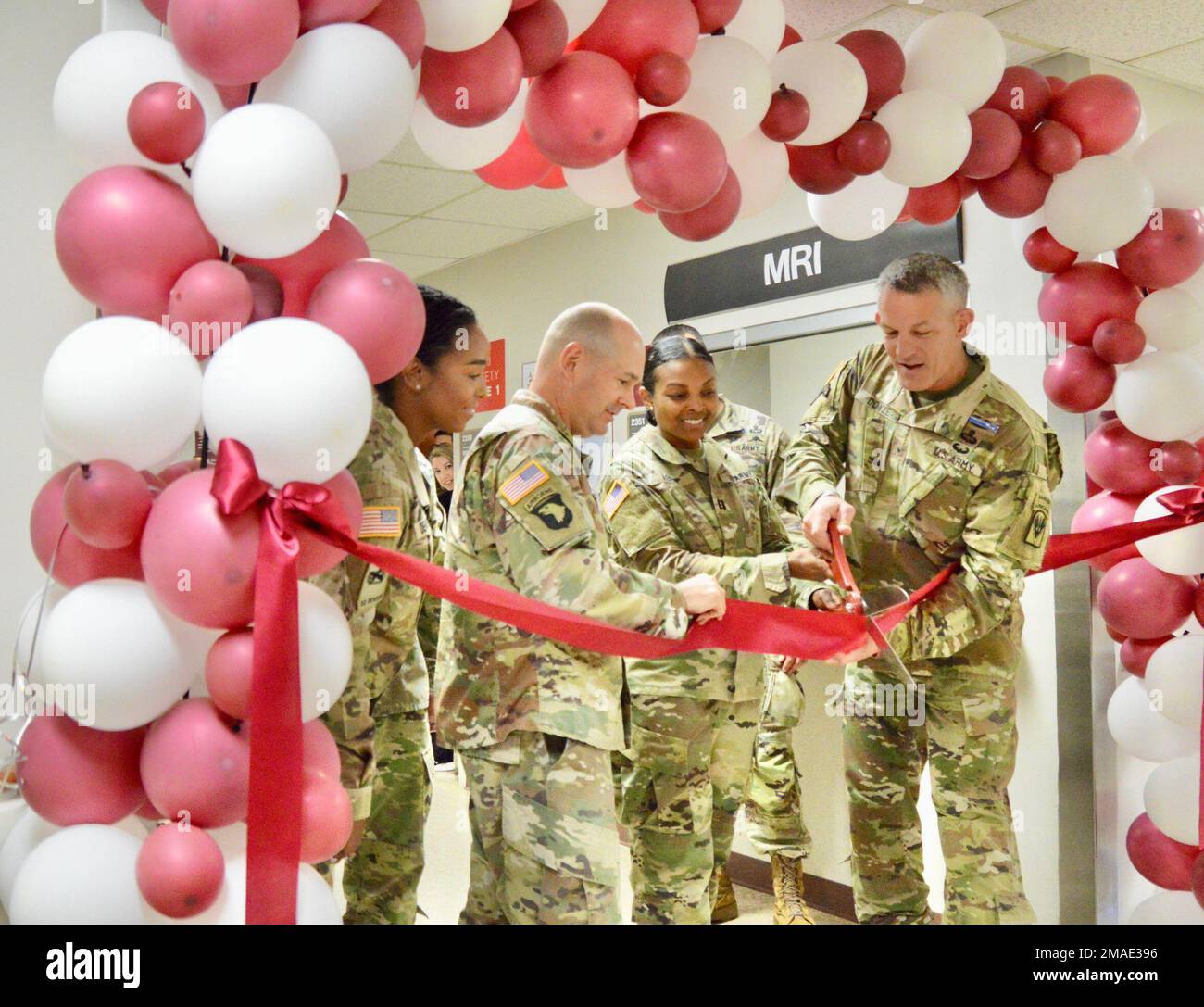 Brig. Gen. David Doyle (right), senior mission commander, Joint ...