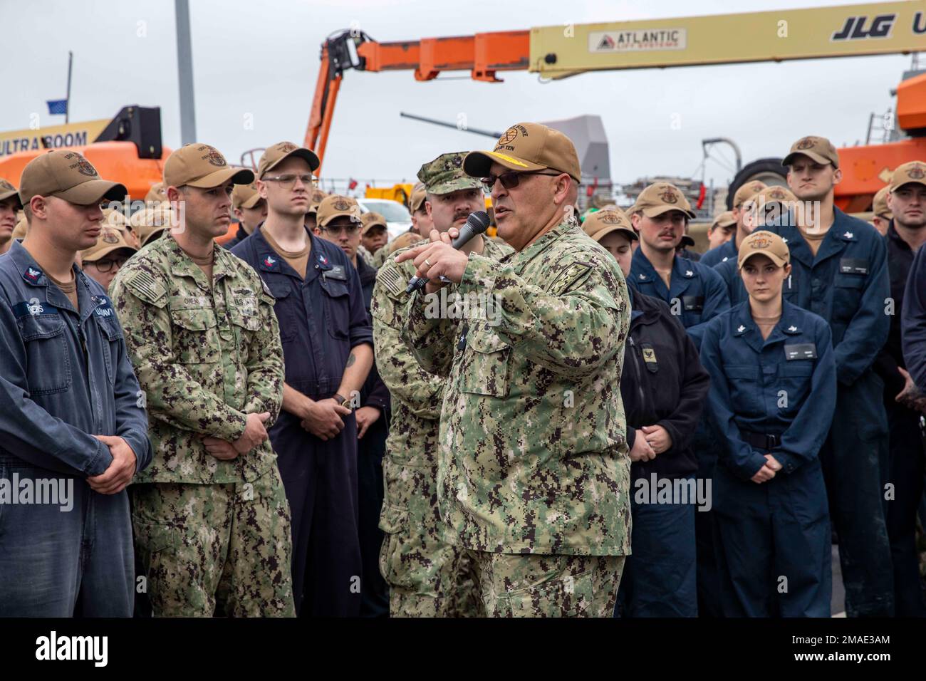 220526-N-OL632-1082 NAVAL STATION NORFOLK (May 26, 2022) Rear Adm ...