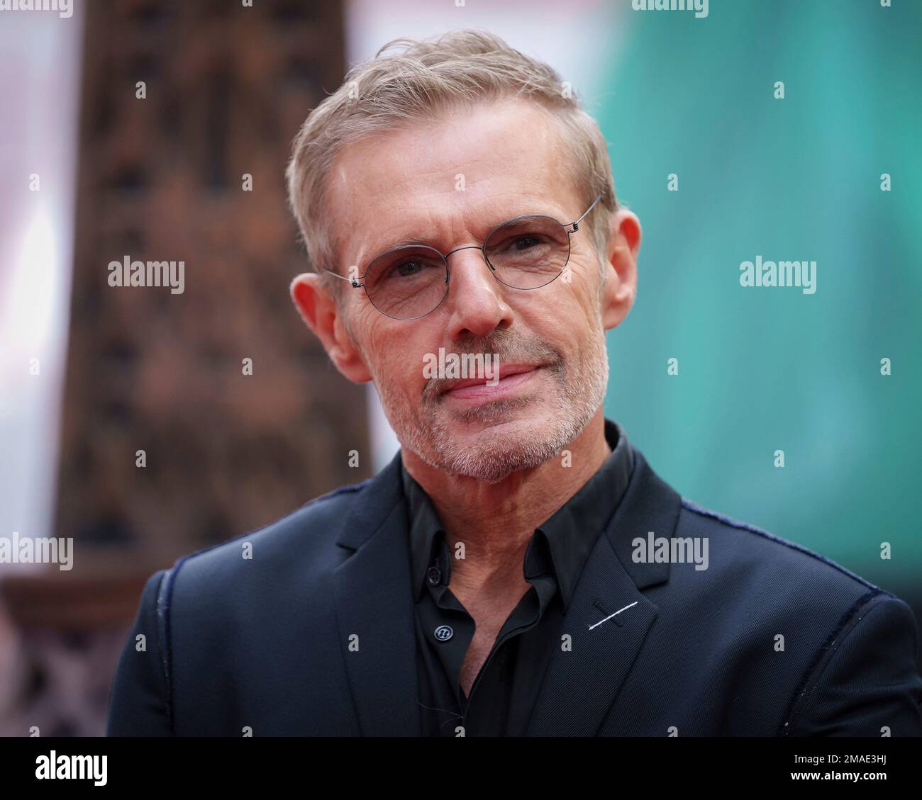 Lambert Wilson poses for photographers upon arrival for the UK premiere ...