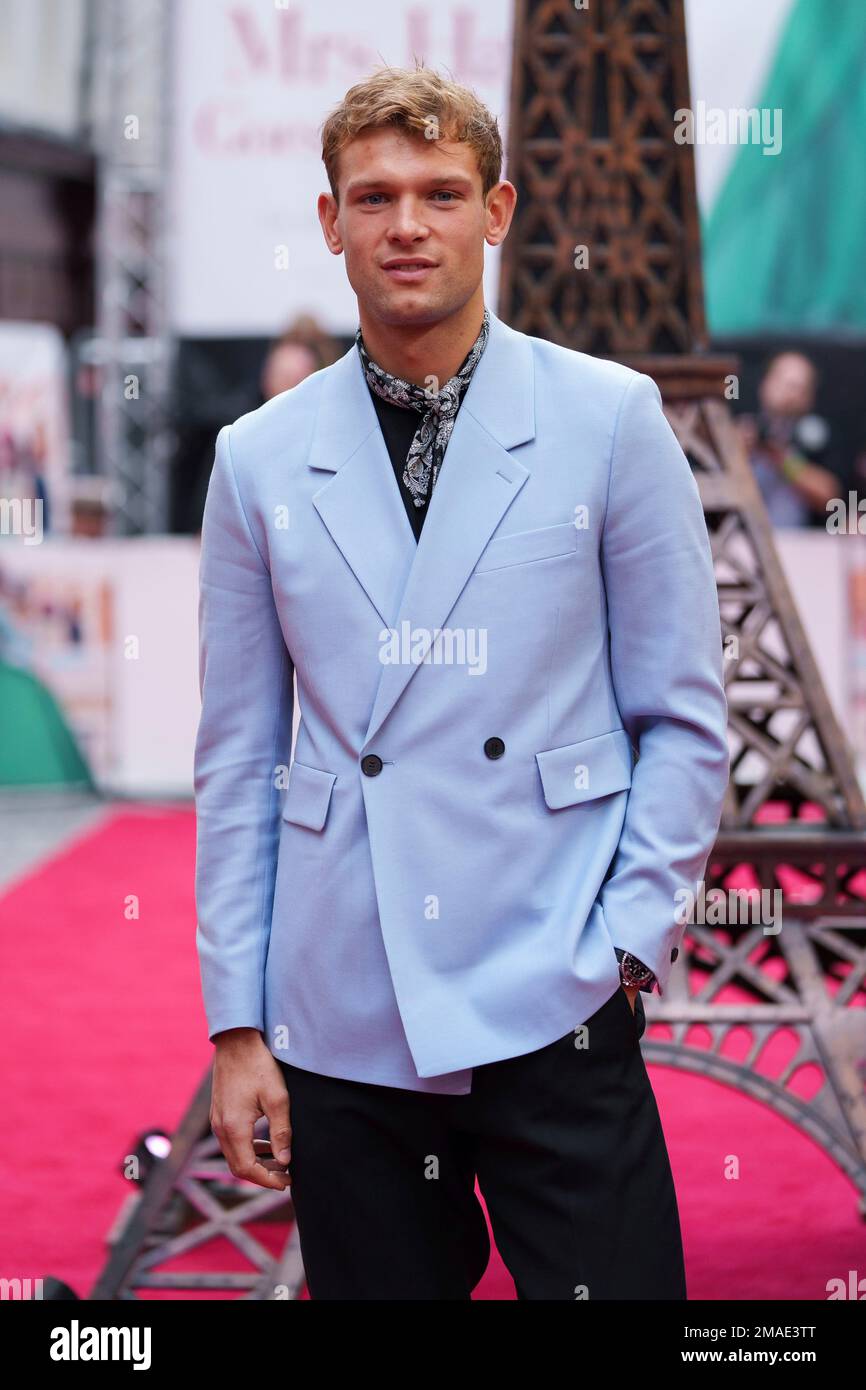 Elliott Reeder poses for photographers upon arrival for the UK premiere ...