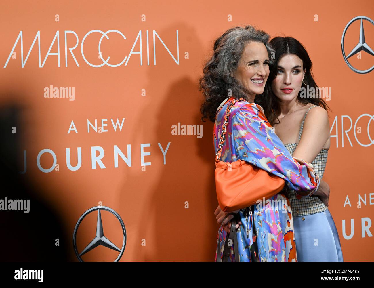 Rainey Qualley Actress AFMW: Andie MacDowell And Rainey Qualley