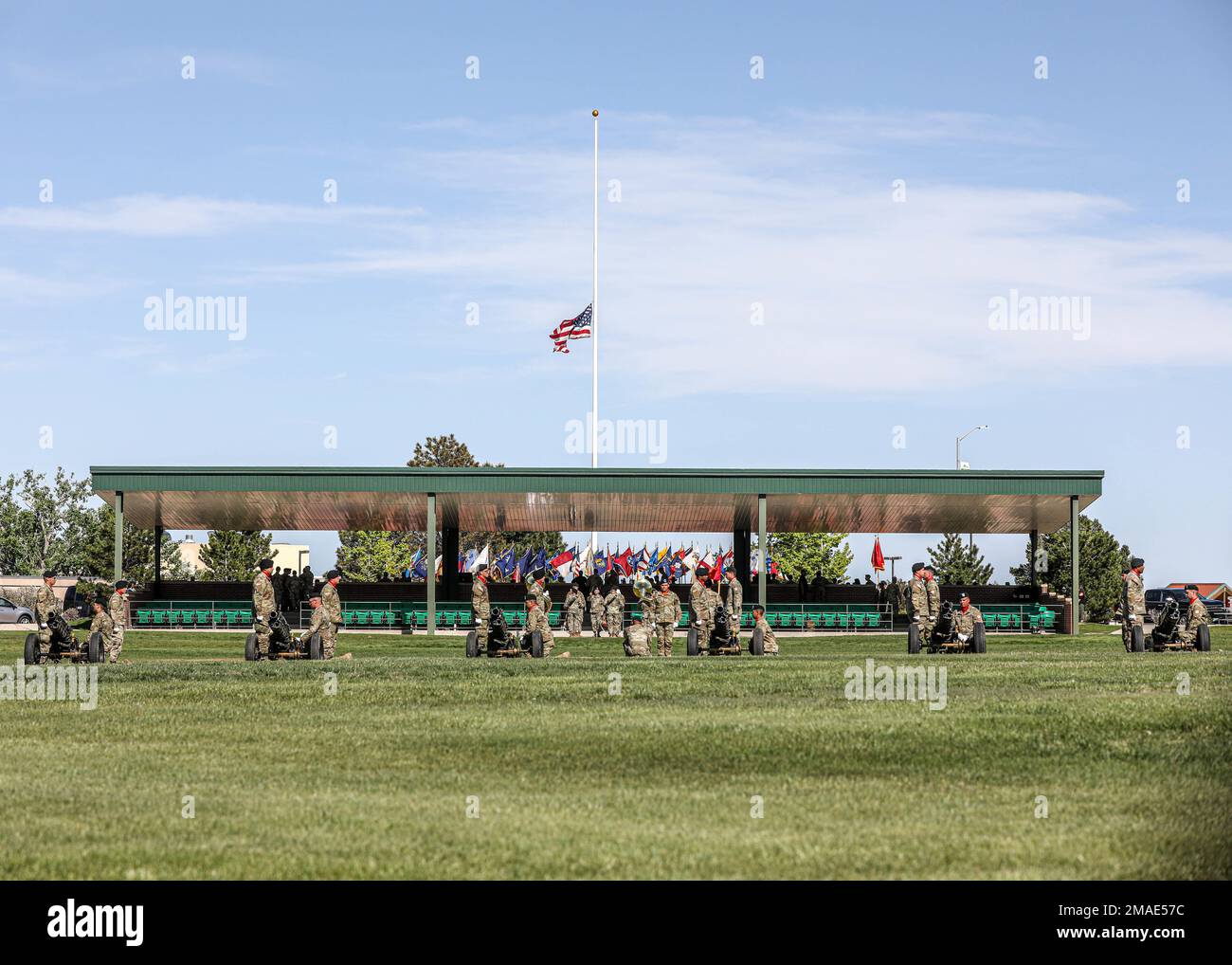 Soldiers assigned to the 4th Infantry Division and Fort Carson stand in ...