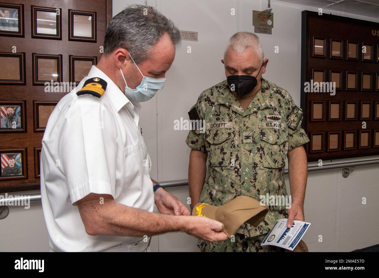 APRA HARBOR, GUAM (May 26, 2022) – Capt. Charles Maynard of the Royal ...