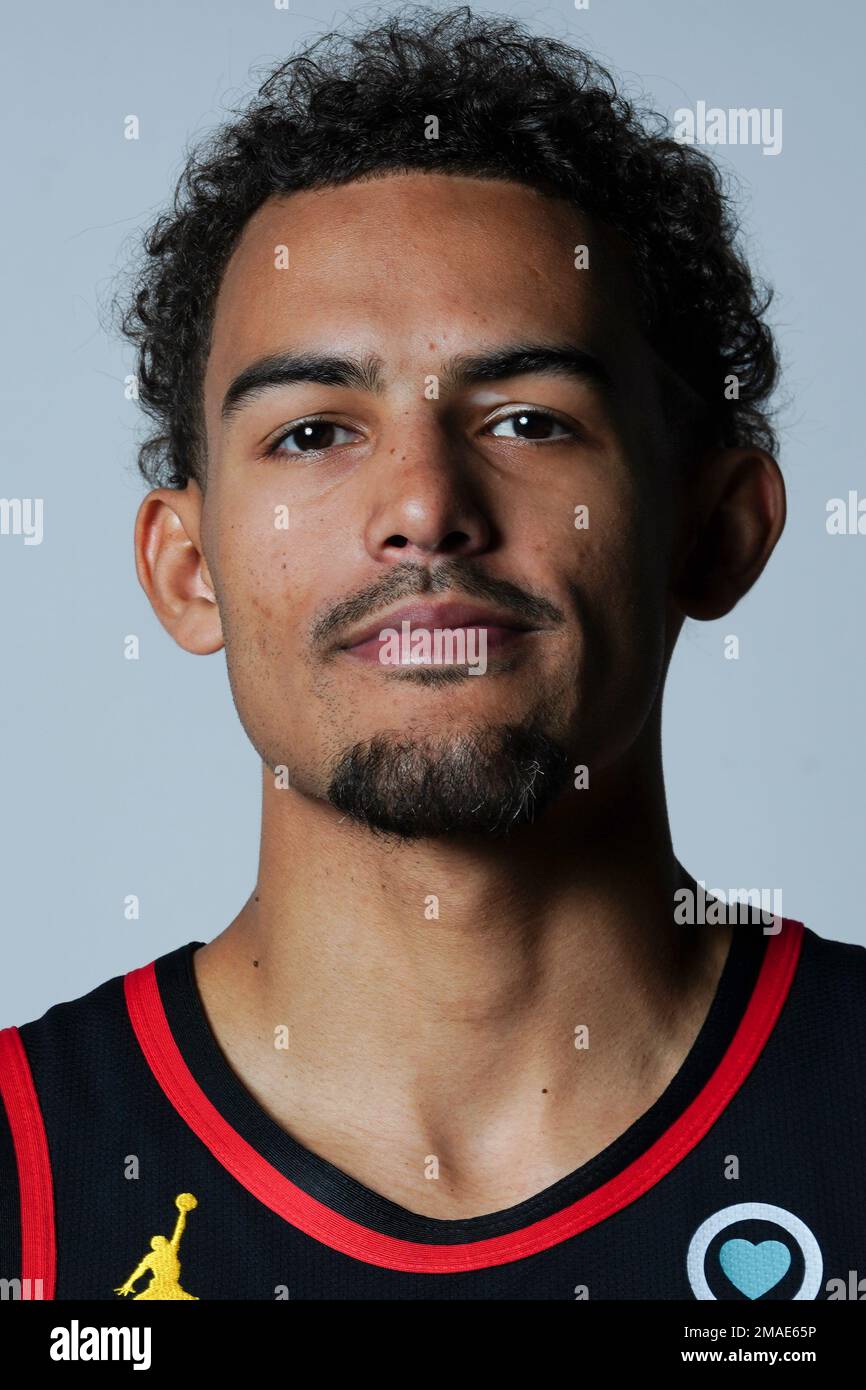 Atlanta Hawks guard Trae Young (11) is shown during the team's media ...