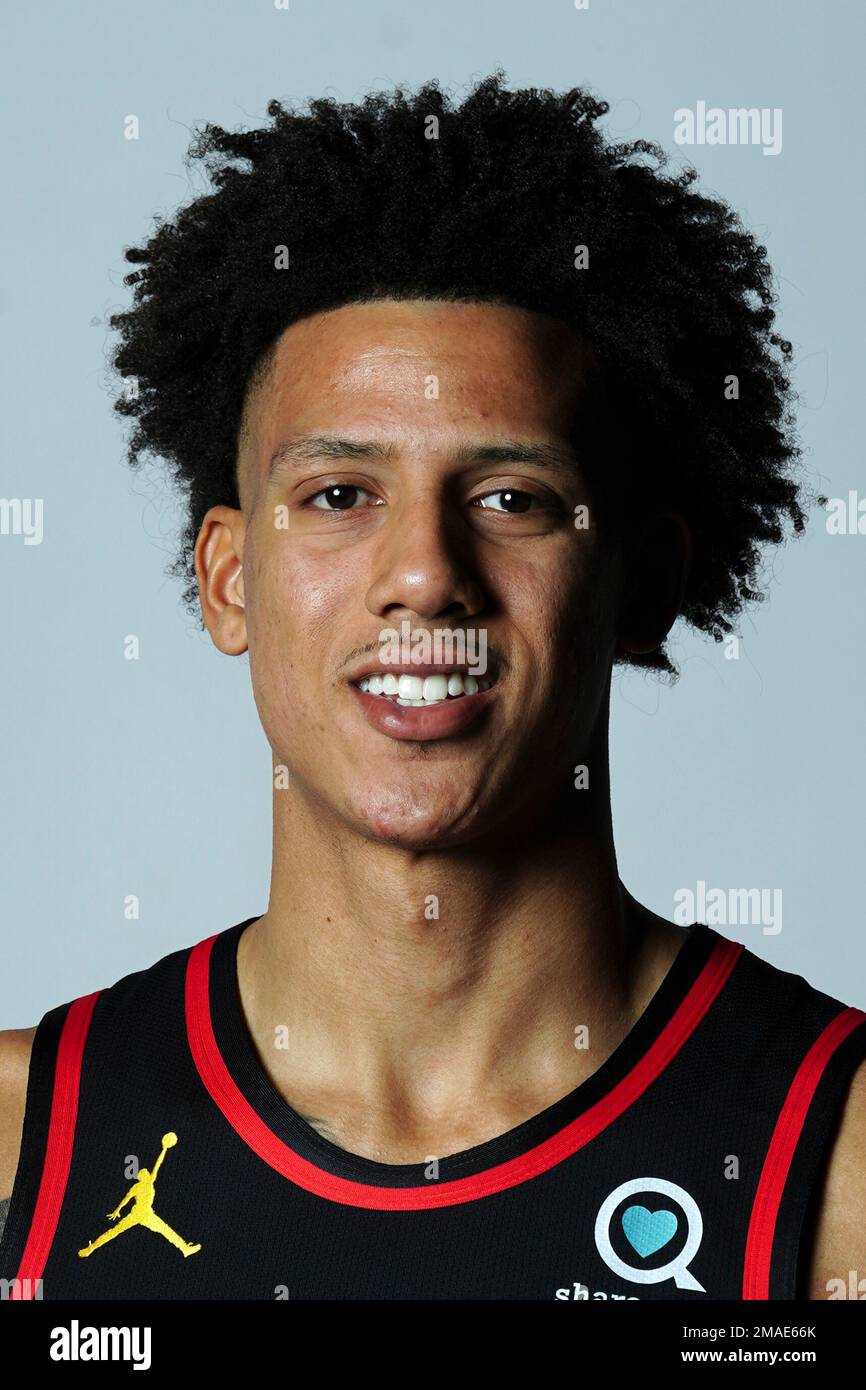 Atlanta Hawks forward Jalen Johnson (1) is shown during the team's ...