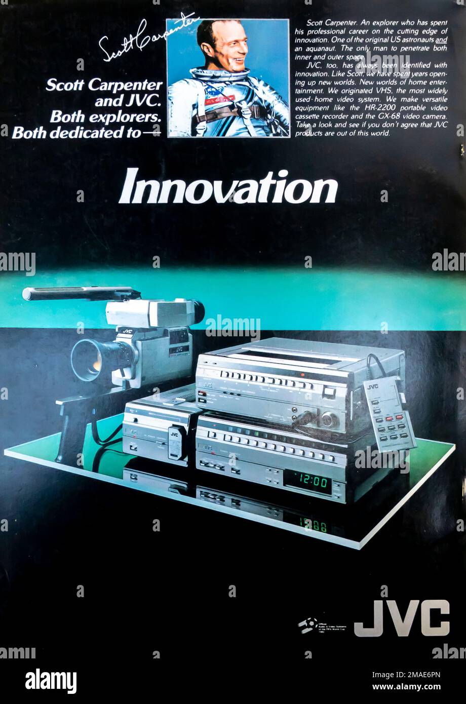 Jvc ads jvc hi-res stock photography and images - Alamy