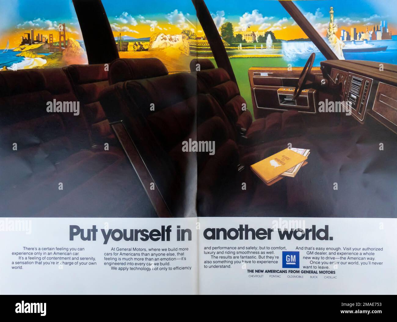 American magazine advert hi-res stock photography and images - Alamy