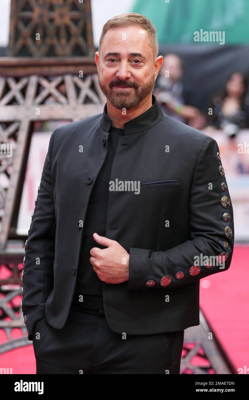 Director Anthony Fabian poses for photographers upon arrival for the UK ...