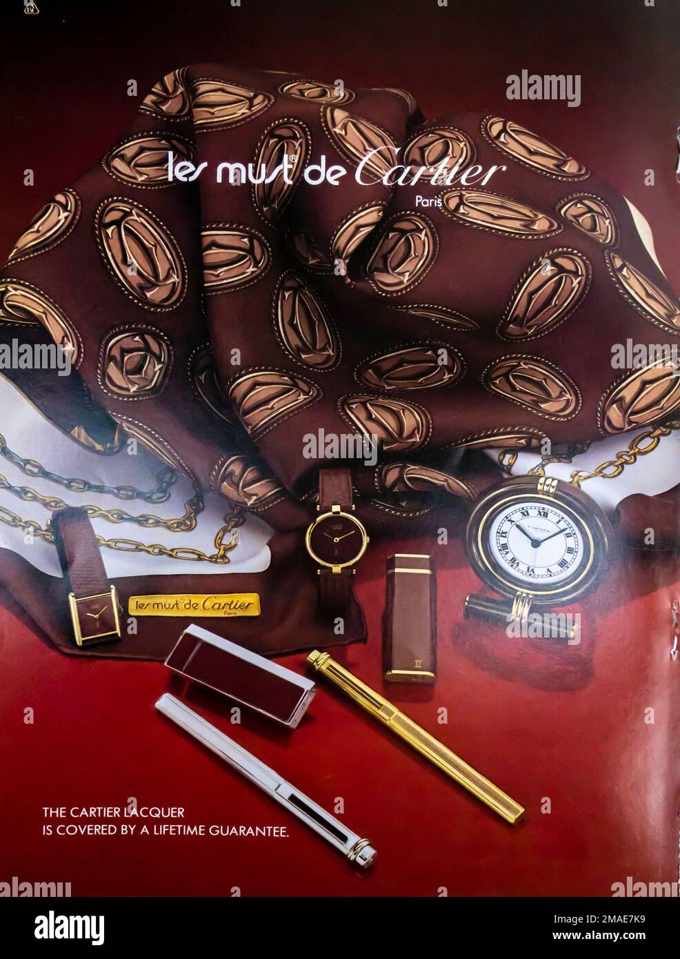 Cartier ads cartier hi-res stock photography and images - Alamy