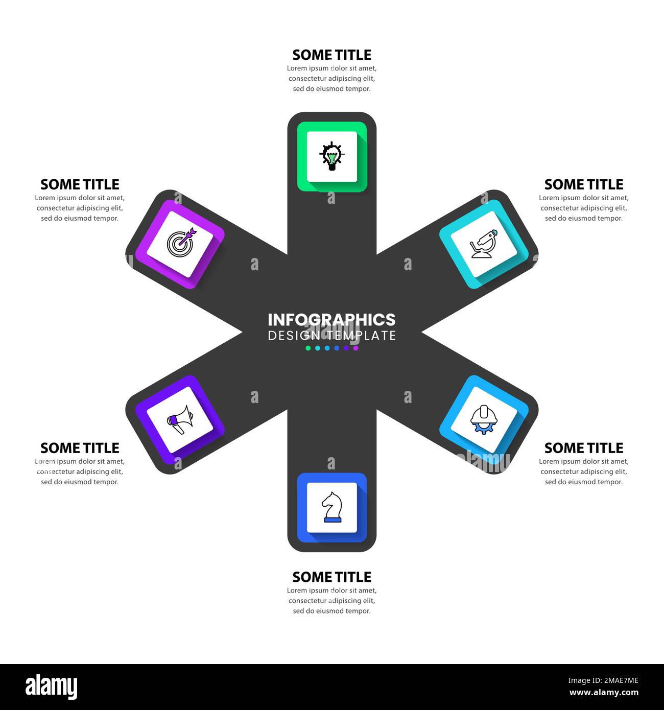 Infographic template with icons and 6 options or steps. Cross. Can be ...