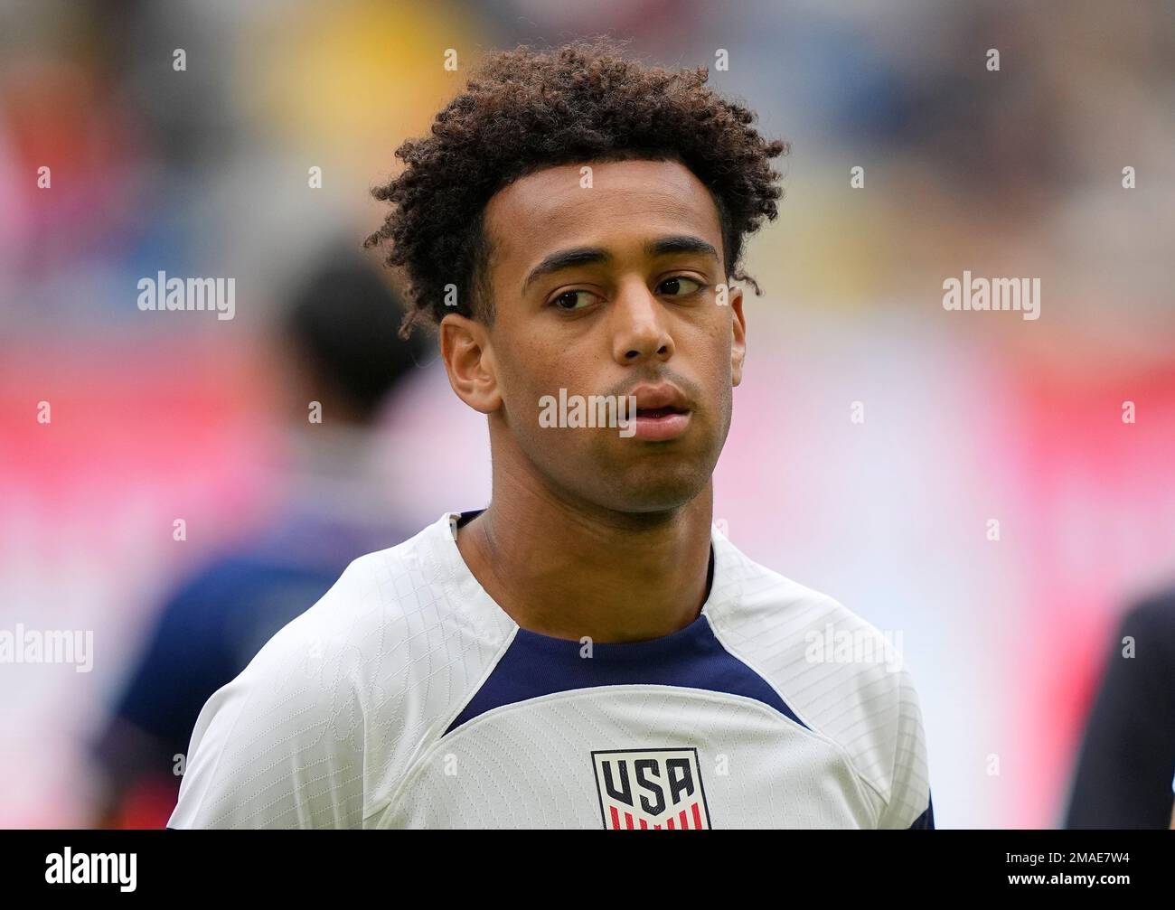 United States Tyler Adams is pictured prior the international friendly ...