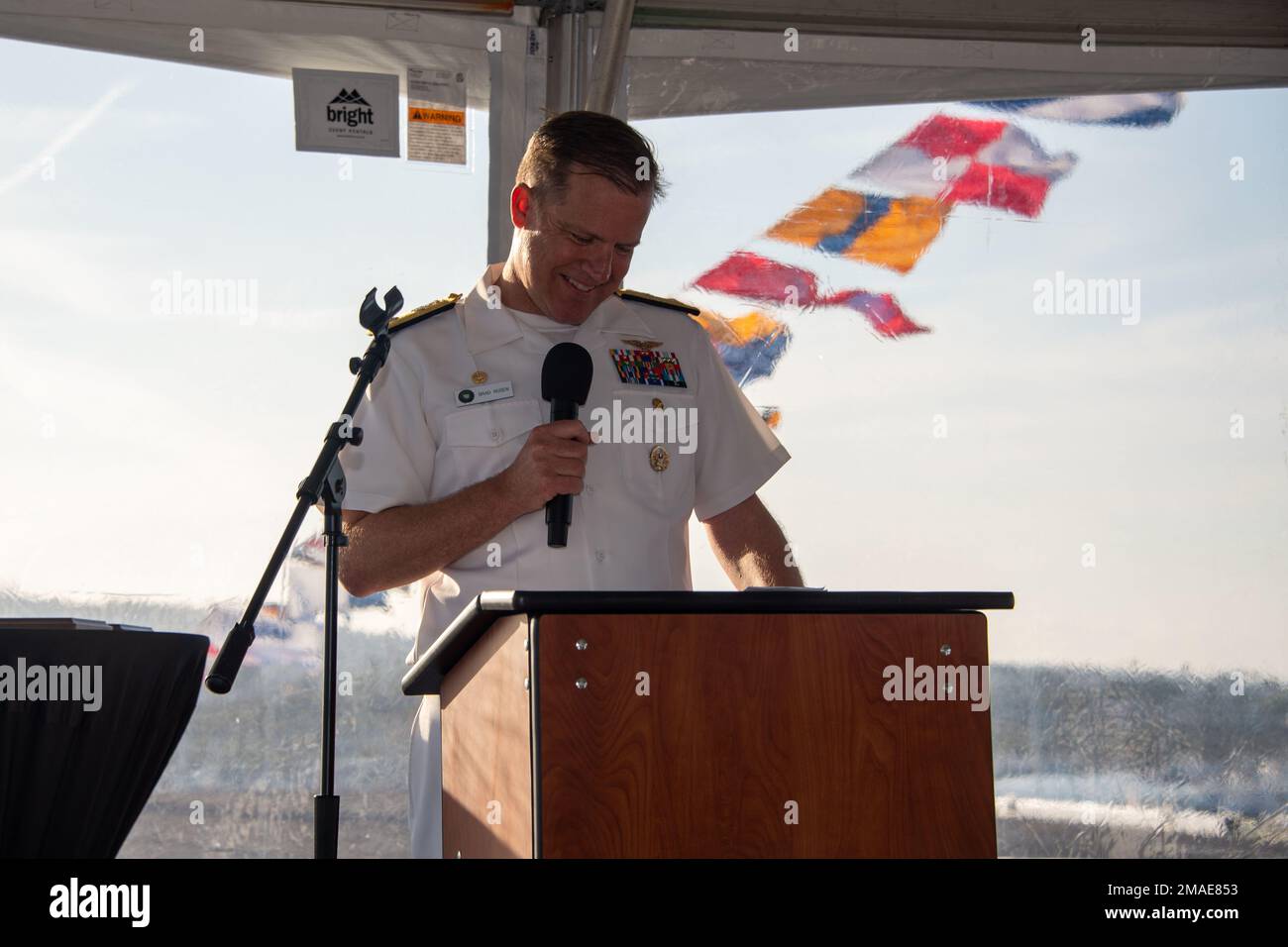 LOS ANGELES (May 26, 2022) Rear Adm. Bradley Rosen, commander, Navy ...