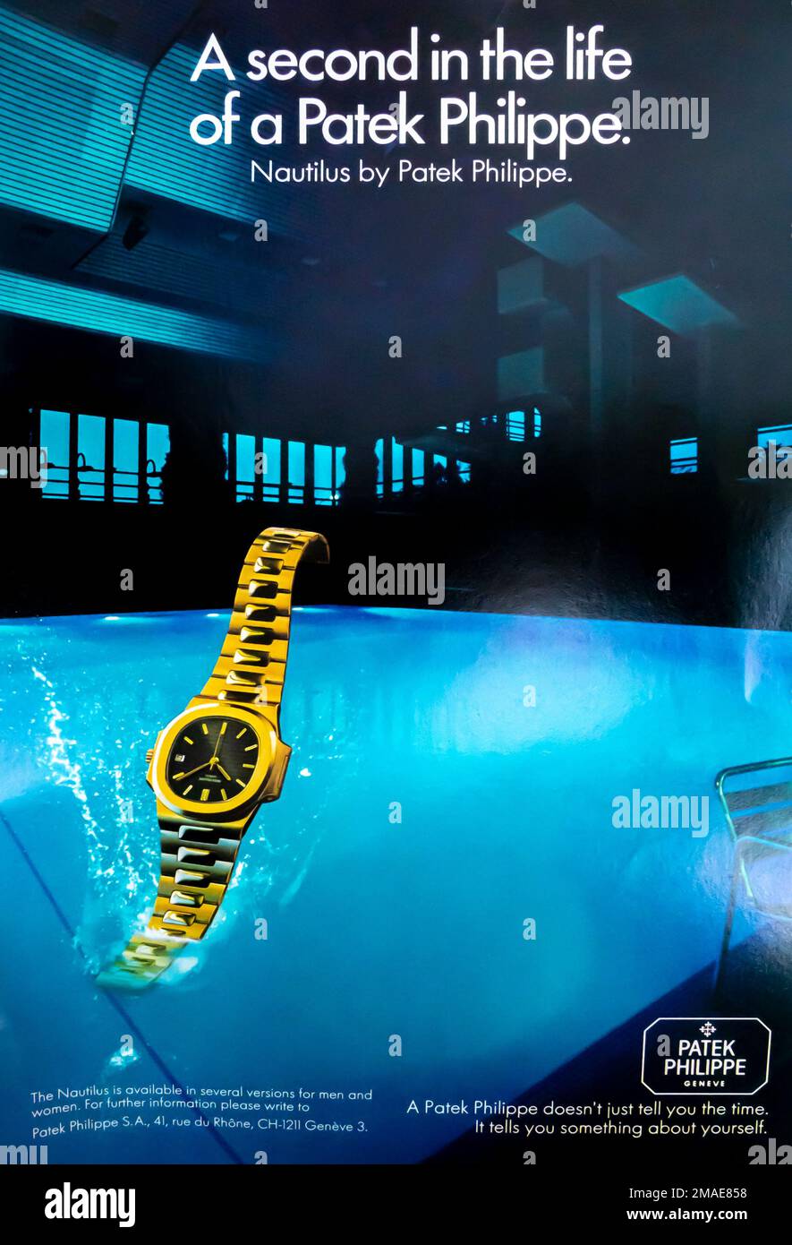 Patek philippe ads hi-res stock photography and images - Alamy