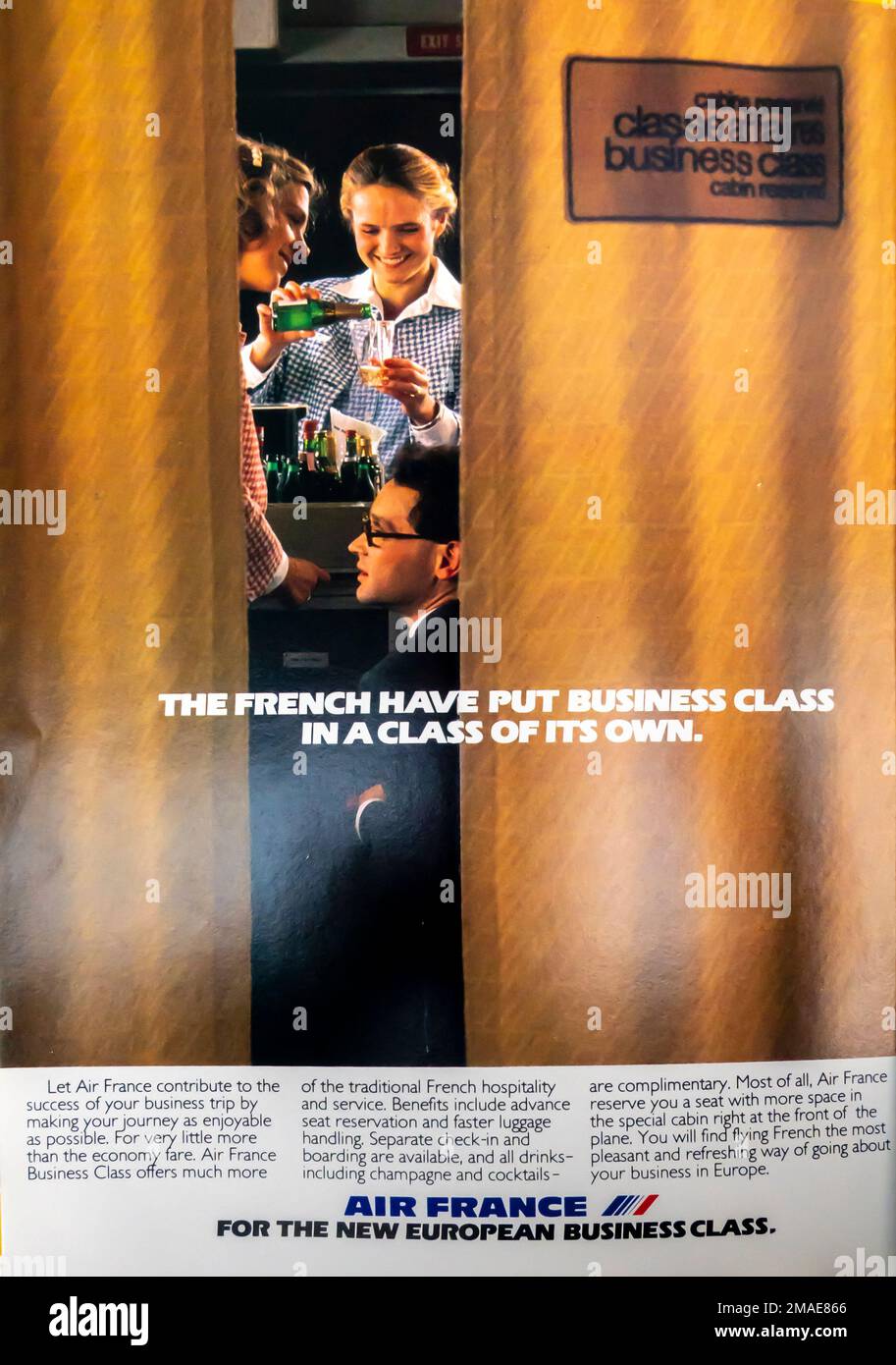 Air carriers adverts hi-res stock photography and images - Alamy