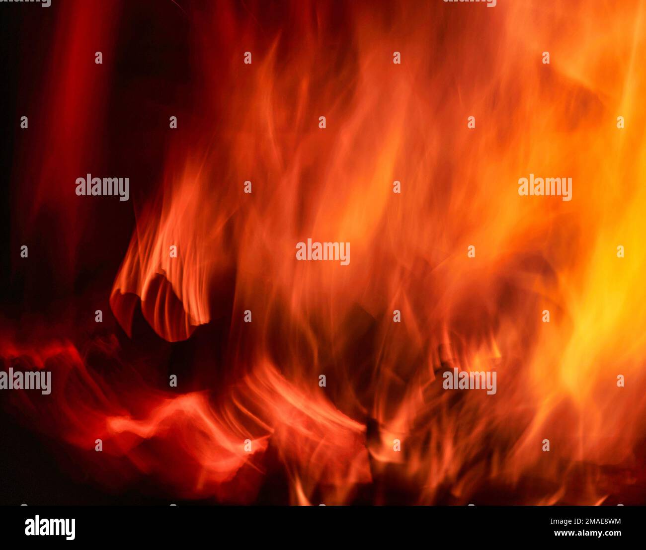 Shapes of Fire Stock Photo - Alamy